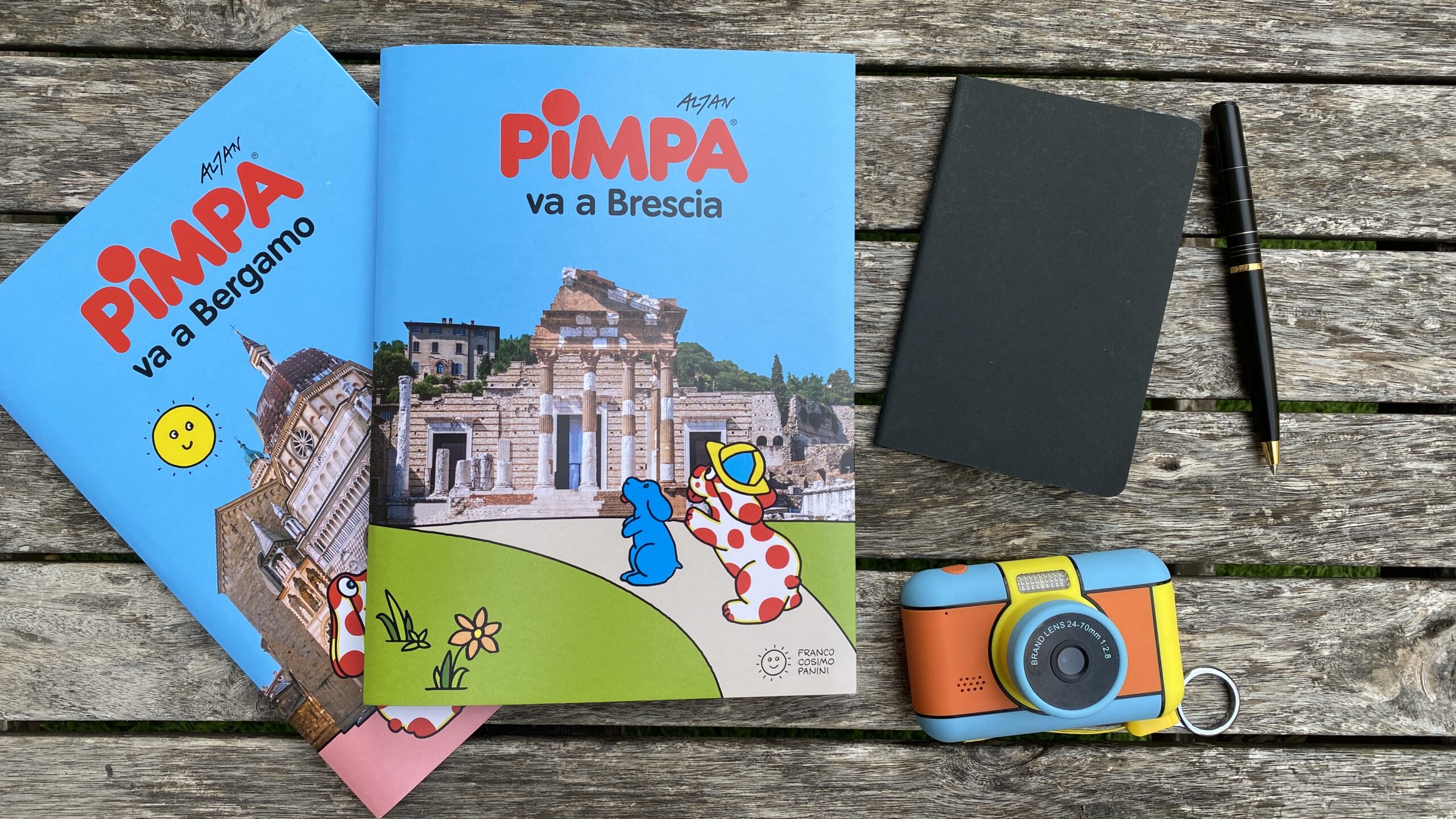 Pimpa va a Brescia e Bergamo, Capitali della Cultura 2023 - Andersen Pimpa va a Brescia e Bergamo, Capitali della Cultura 2023 - Andersen